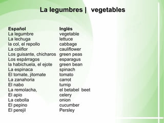 Alimentos | food | PPT