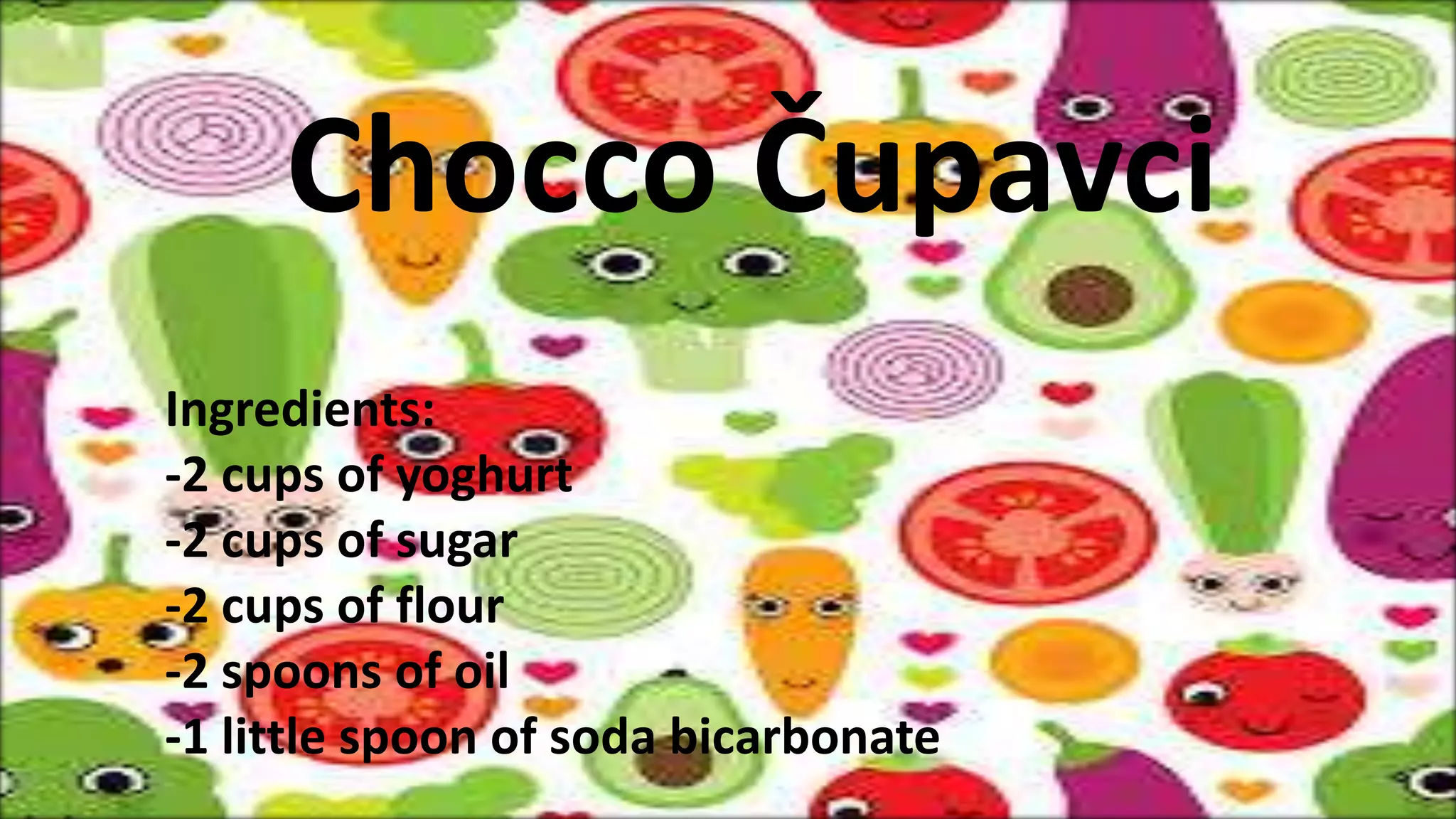 Class Project: Our Cookbook by David & Marko | PPT