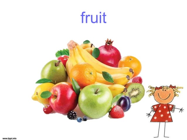 Food topic for Kids | PPTX