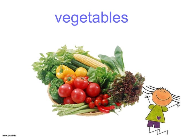 Food topic for Kids | PPTX