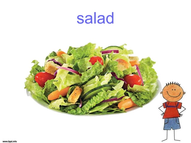 Food topic for Kids | PPTX