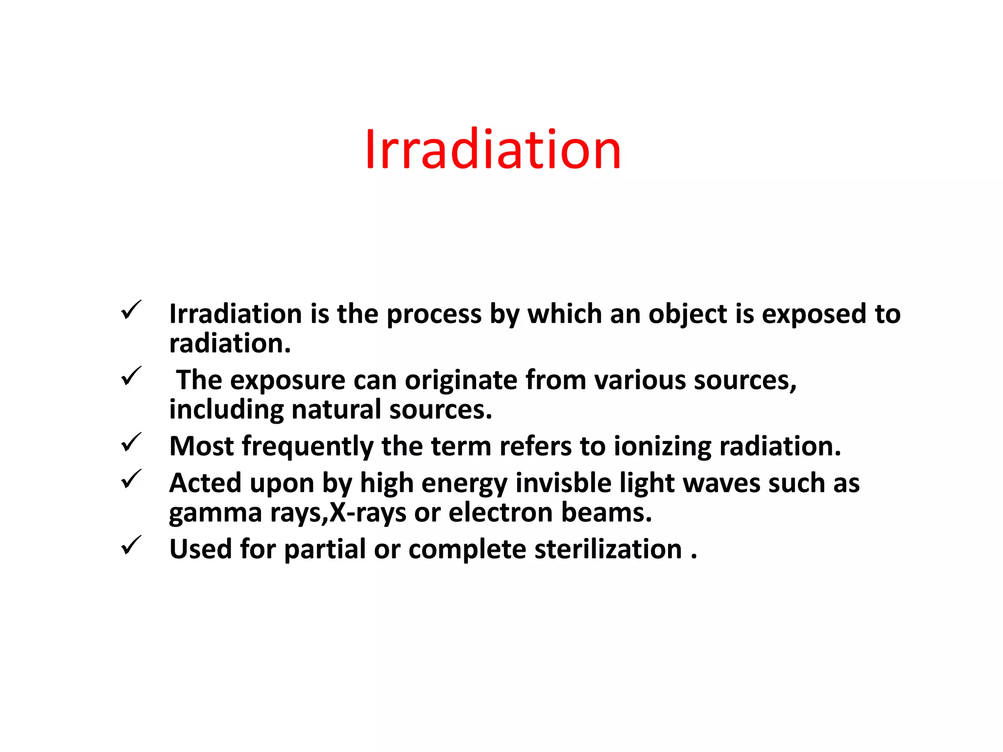 Food Irradiation | PPTX