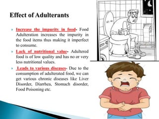 Food adulteration & identification | PPTX