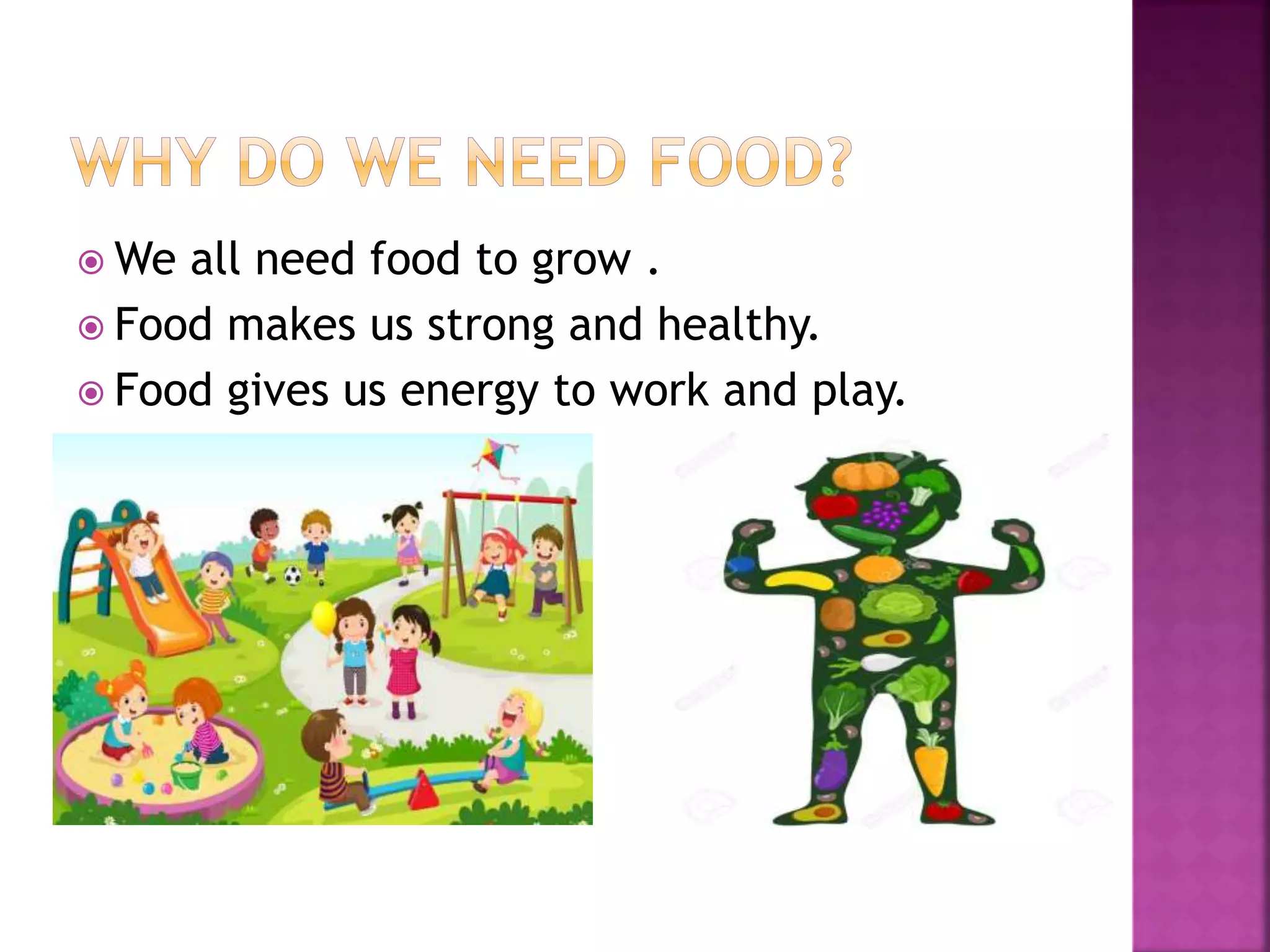 Presentation on food by Jyotsna Chavan | PPTX | Healthy Cooking and ...