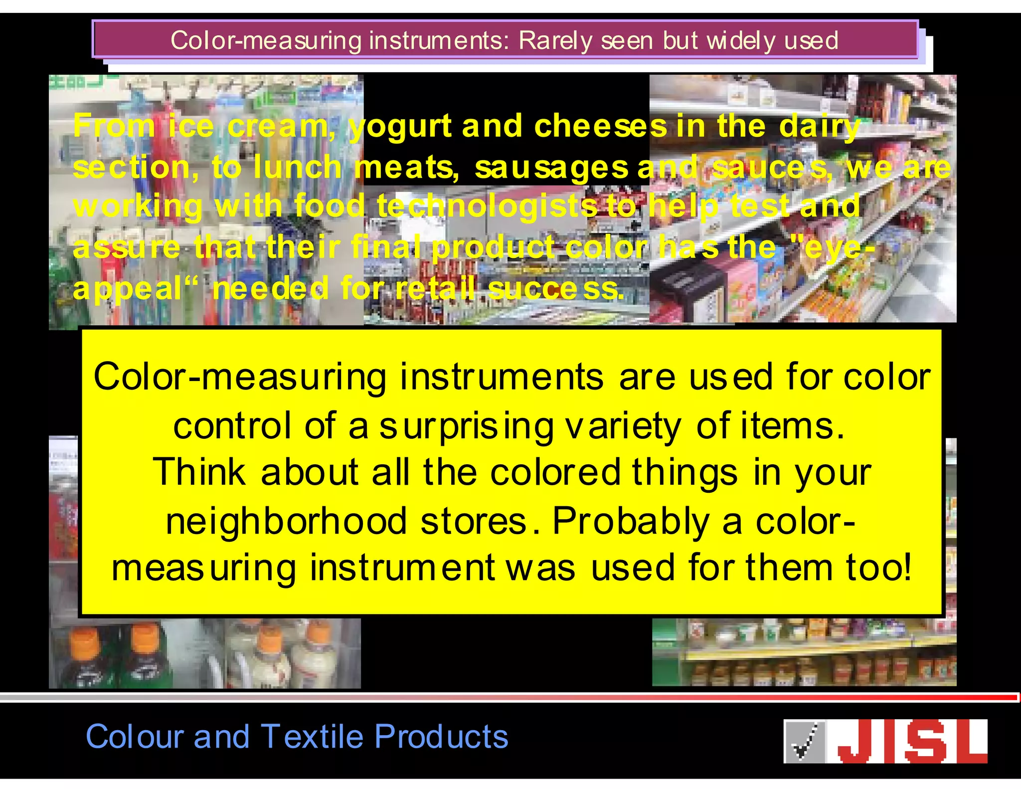 Food color measurement jisl | PDF