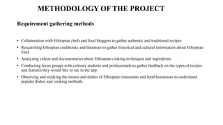 Ethiopian cultural food recipe application | PPT