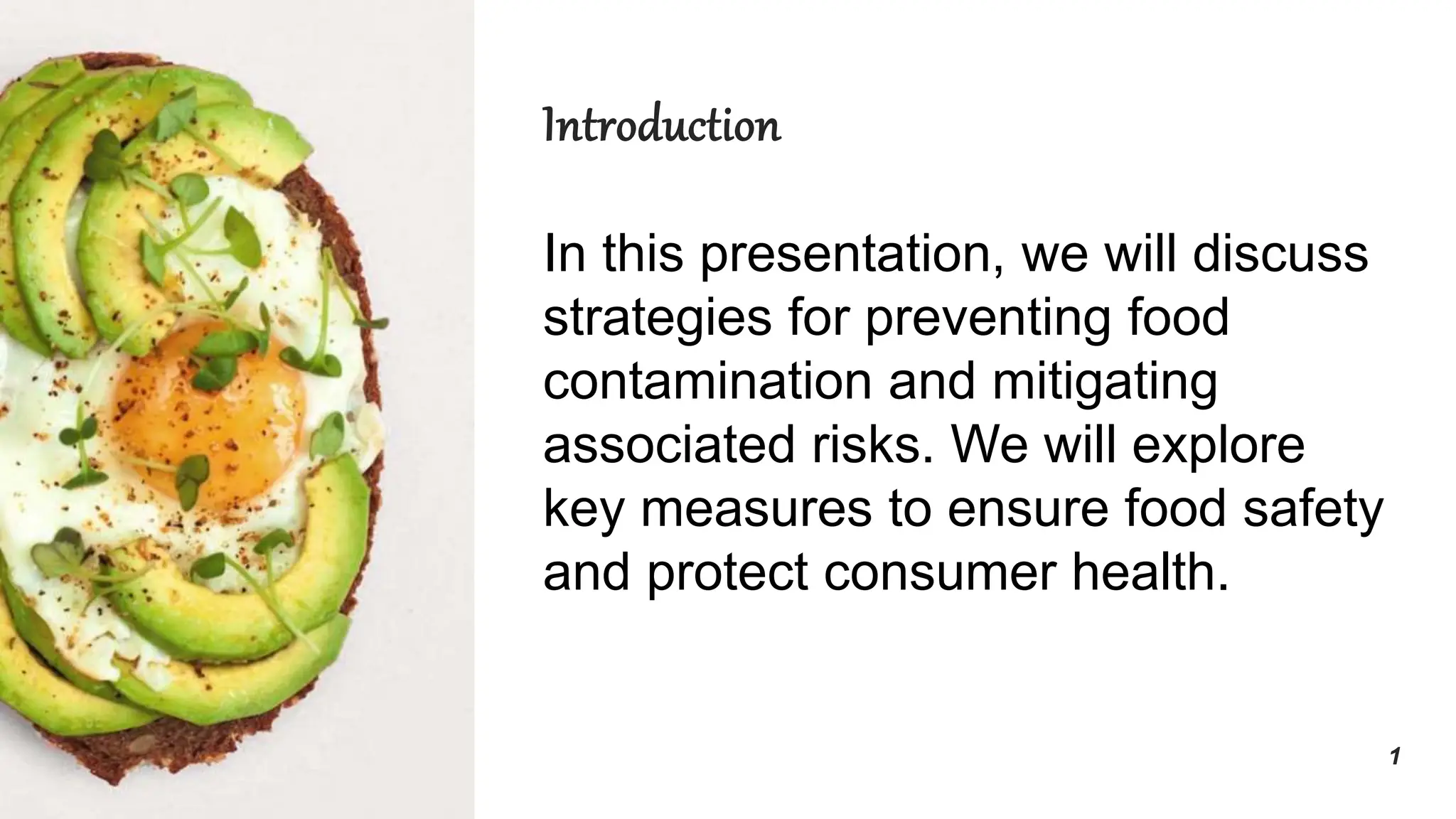 Sources of food contamination and prevention | PPTX