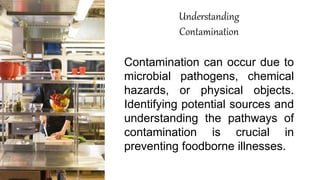 Sources of food contamination and prevention | PPTX