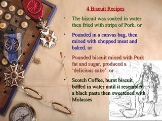 Food aboard Victory | PPT