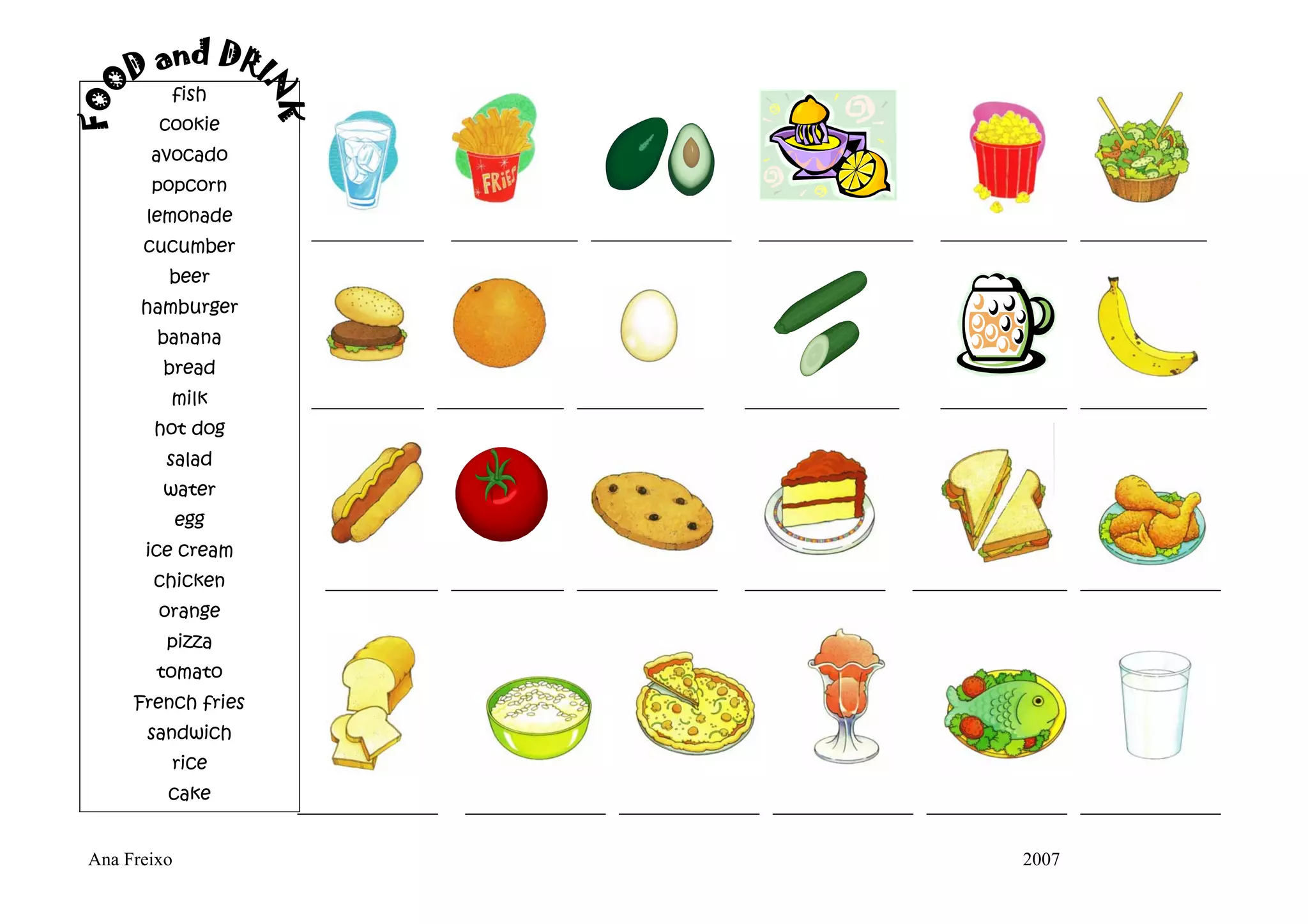 Food And Drink | PPT