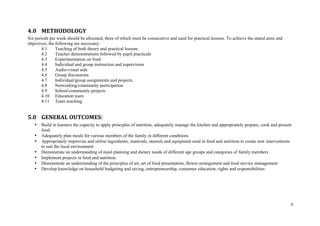 Food-and-Nutrition.pdf syllabus grade 12 | PDF