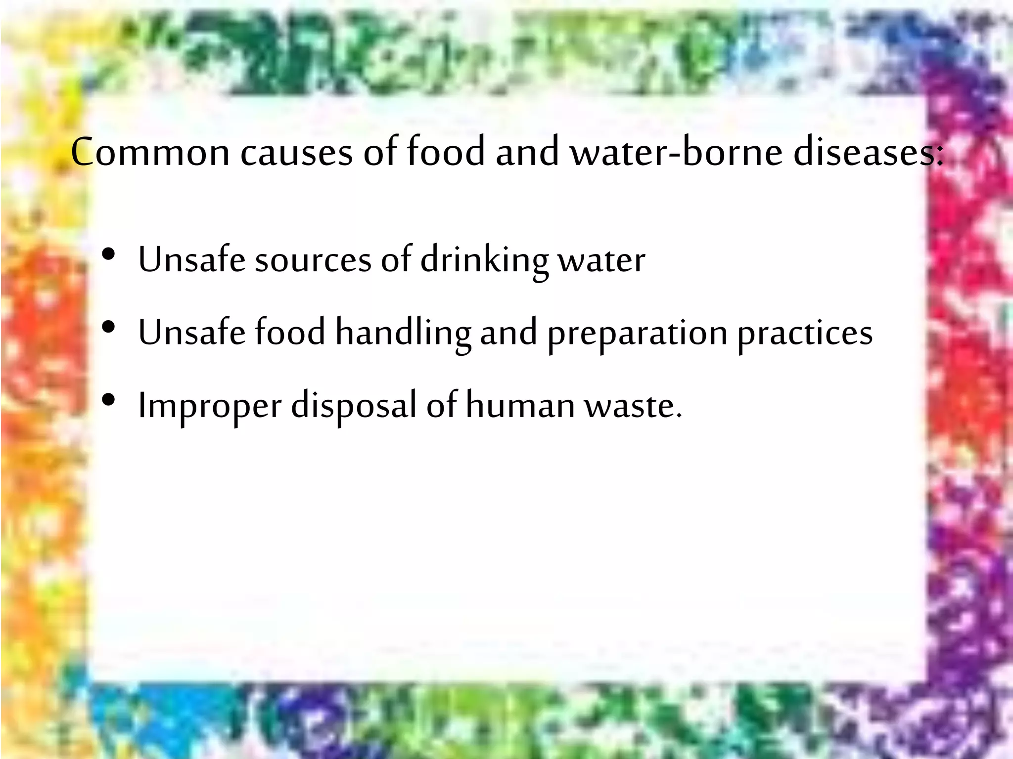 Food borne diseases | PPTX