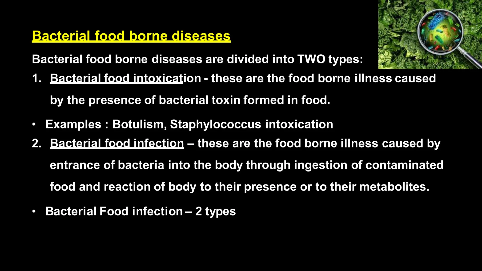 Food-borne infections food poisoning and food intoxication part 1.pptx