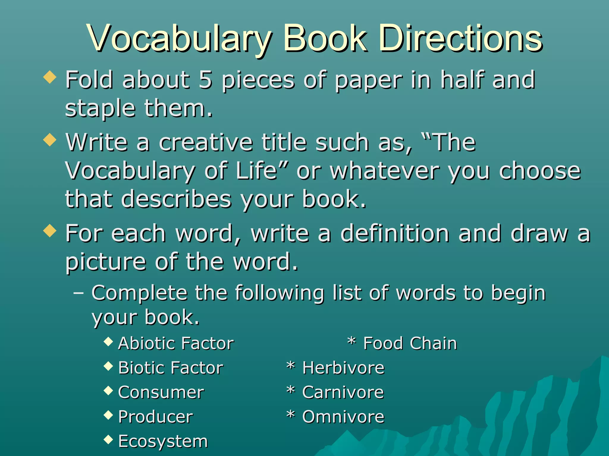 Food Chains and Food Webs | PPT
