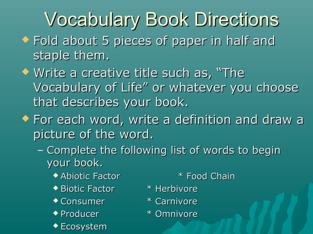 Food Chains and Food Webs | PPT