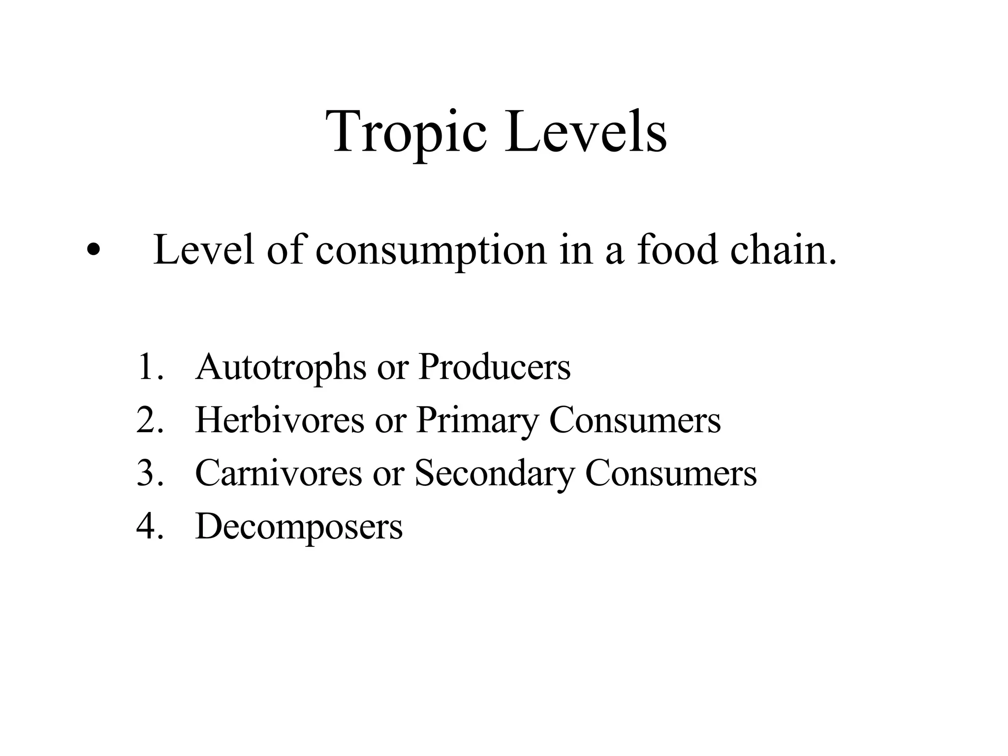 Food Chains & Webs | PPT | Biological Sciences | Science