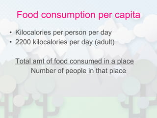 Sec 4 Exp Food Consumption | PPT
