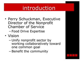 Food Drive Presentation | PPT
