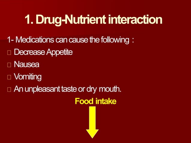 Food - Drug interactions.pptx