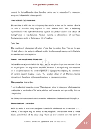 Food drug interactions | PDF