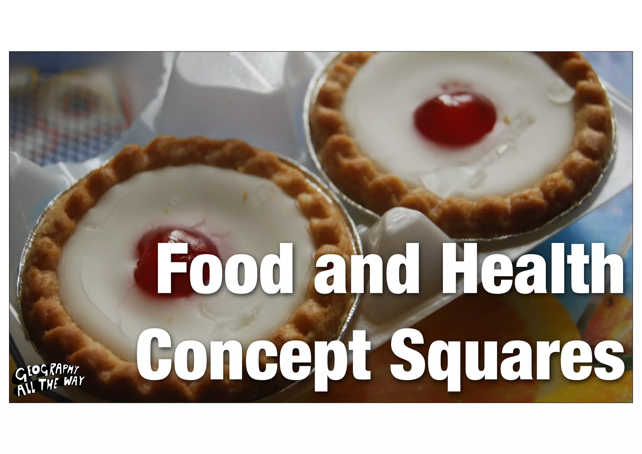 IB Geography - Food and Health Concept Squares | PDF