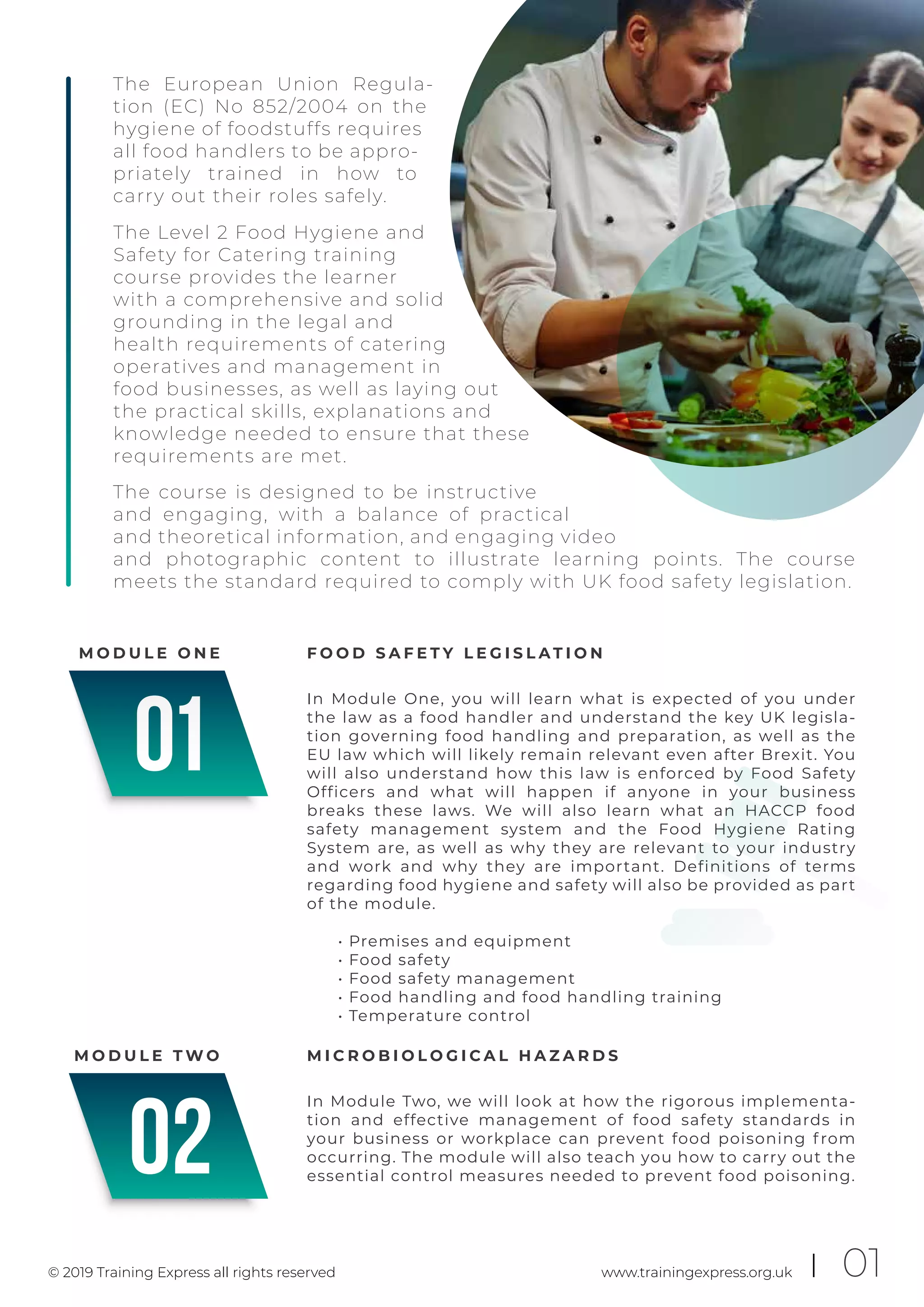 Level 2 Food Hygiene and Safety for Catering | PDF