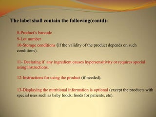 Food Importing & Re-Expor Recuirments in the UAE | PPTX