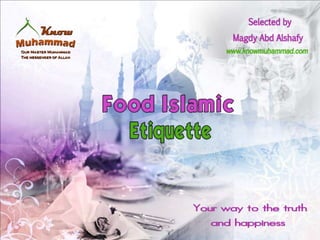 Food Islamic Etiquette | PPSX