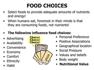 Food nutrition | PPT