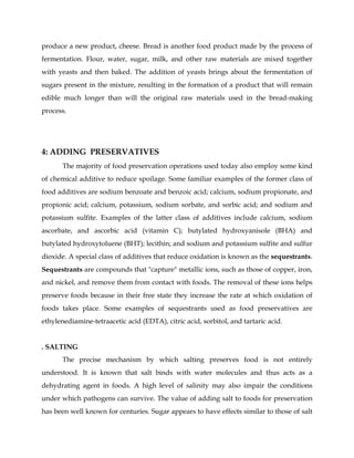 Food preservation nptel | PDF