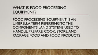 food-processing-. this is a powerpoint about how you can preserve ...