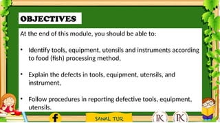 FOOD PROCESSING TLE 8 LECTURES MATERIALS | PPTX