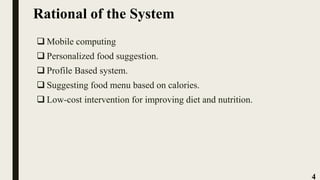 Food recomdation-system | PPTX