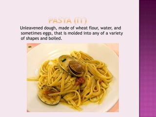 Food related borrowed words in english | PPTX