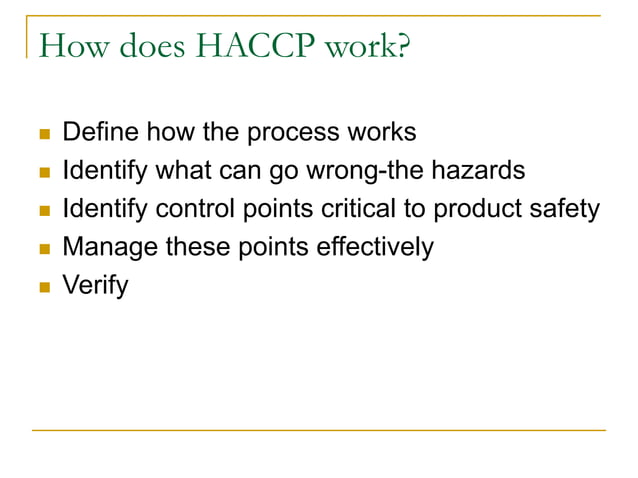 food-safety-and-haccp-by-trevor-larson.ppt | Medical Health