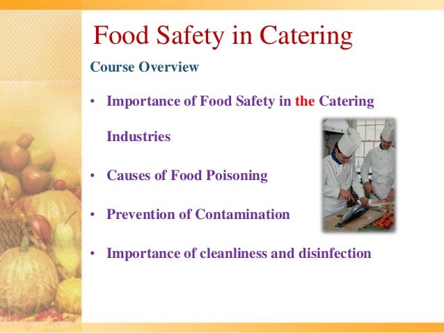 Food safety-in-catering