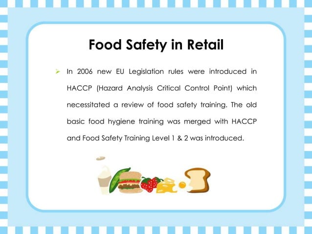Food safety-in-retail | PPTX