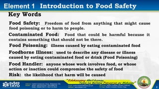 Food-Safety-May-2024 - THE IMPORTANCE OF FOOD SAFETY | PPTX
