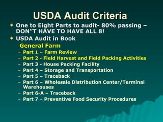 Food Safety Plan | PPT