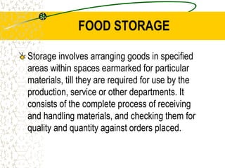 Food storing-and-issuing-control | PPT