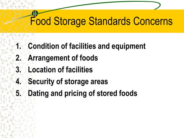 Food storing-and-issuing-control | PPT