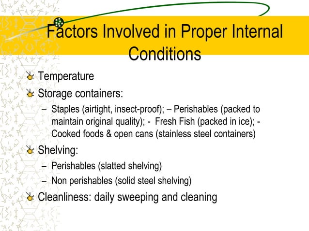 Food storing-and-issuing-control | PPT