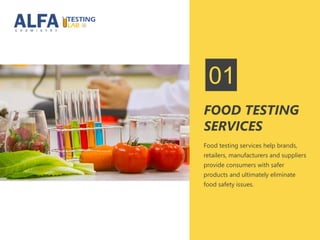 Food testing services | PDF