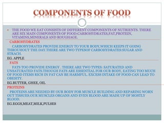 Food where does it come from | PPTX