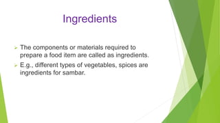 Food - where does it come from | PPTX