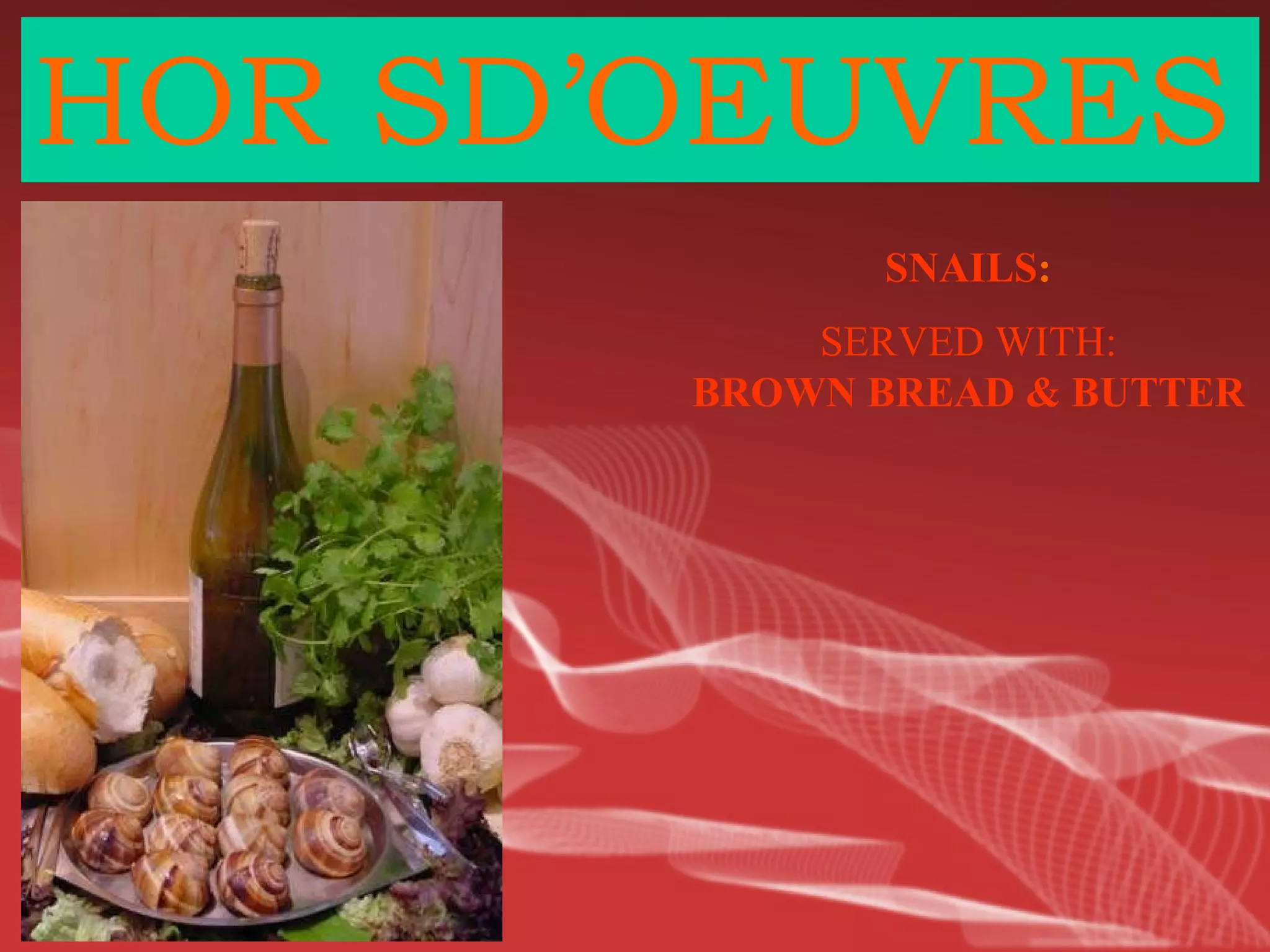 Food & Accompaniments | PPT