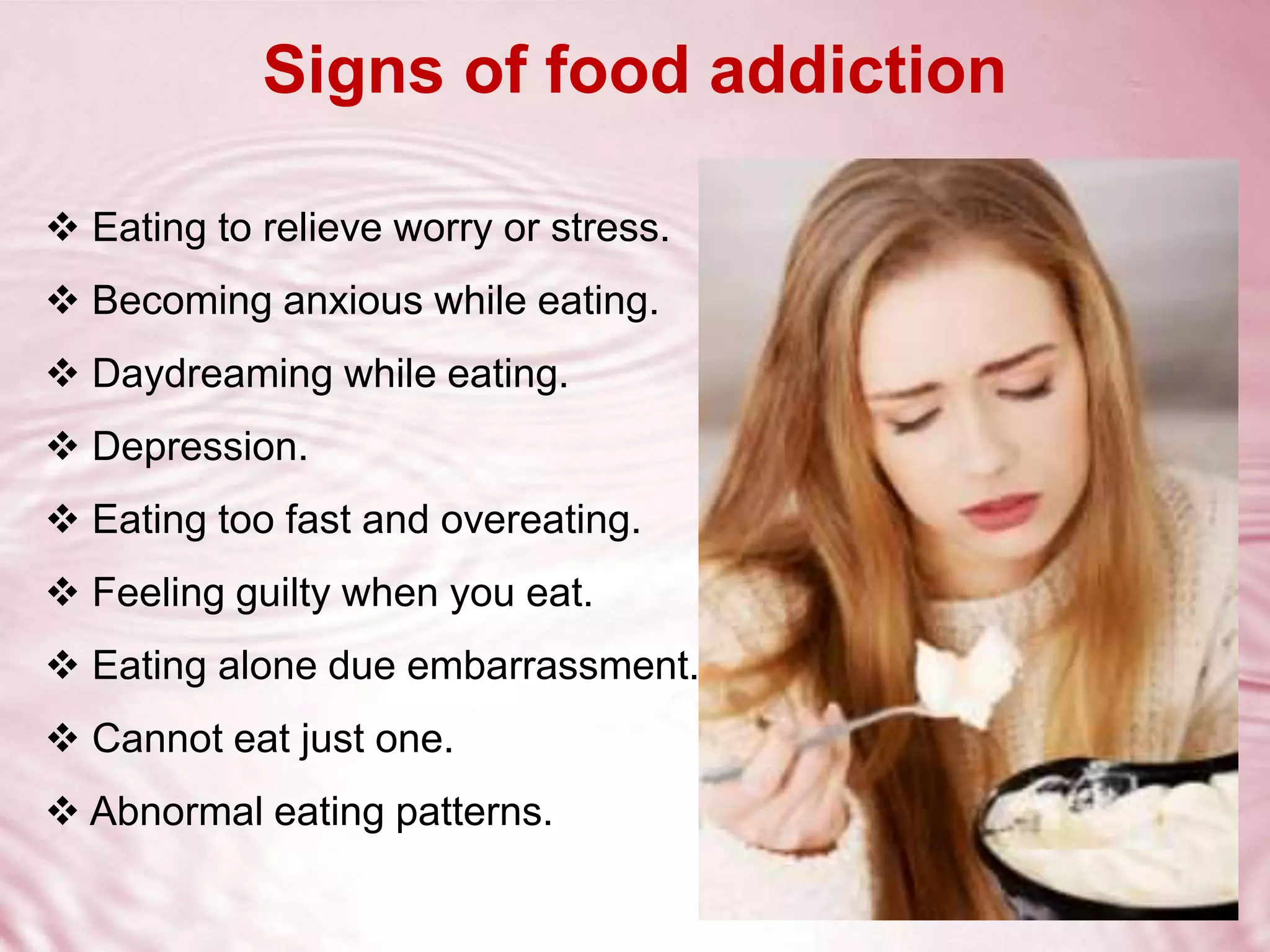 Food addiction | PPTX