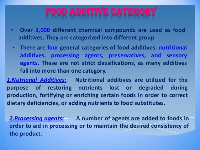 Food additive
