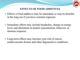 Food Additive | PPTX
