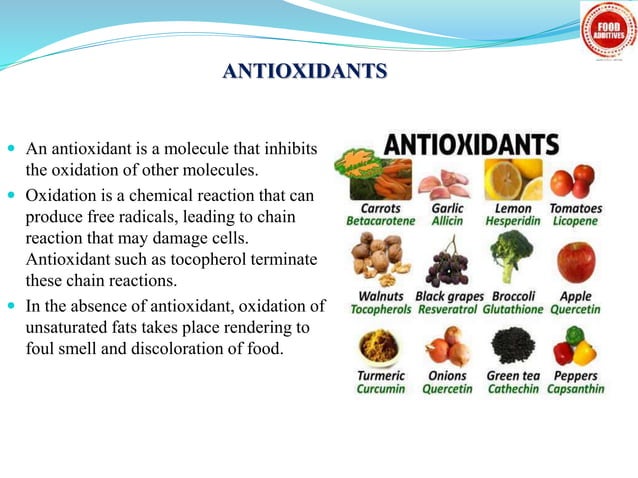 Food Additive | PPTX | Chemistry | Science